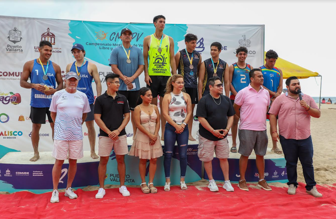 Gran final del V Campeonato Mexicano de Voleibol de Playa Puerto ...