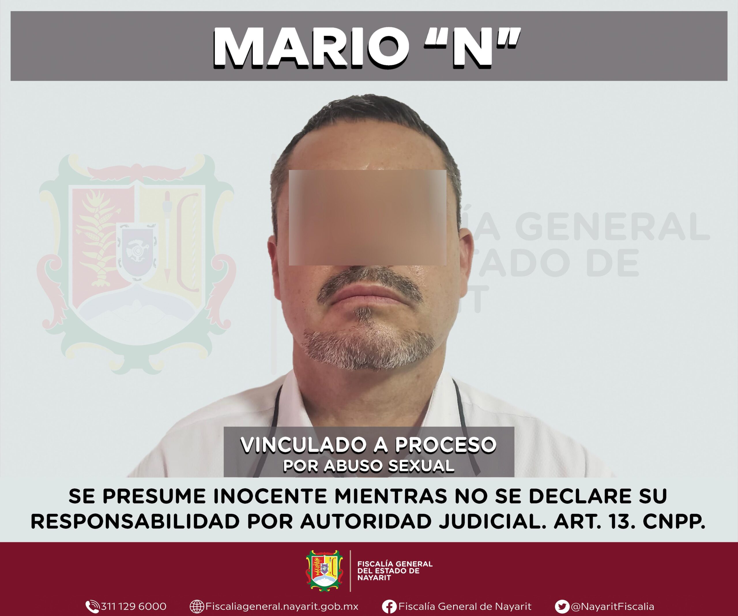 Vinculan a proceso a Mario «N» por su presunta participación en el ...