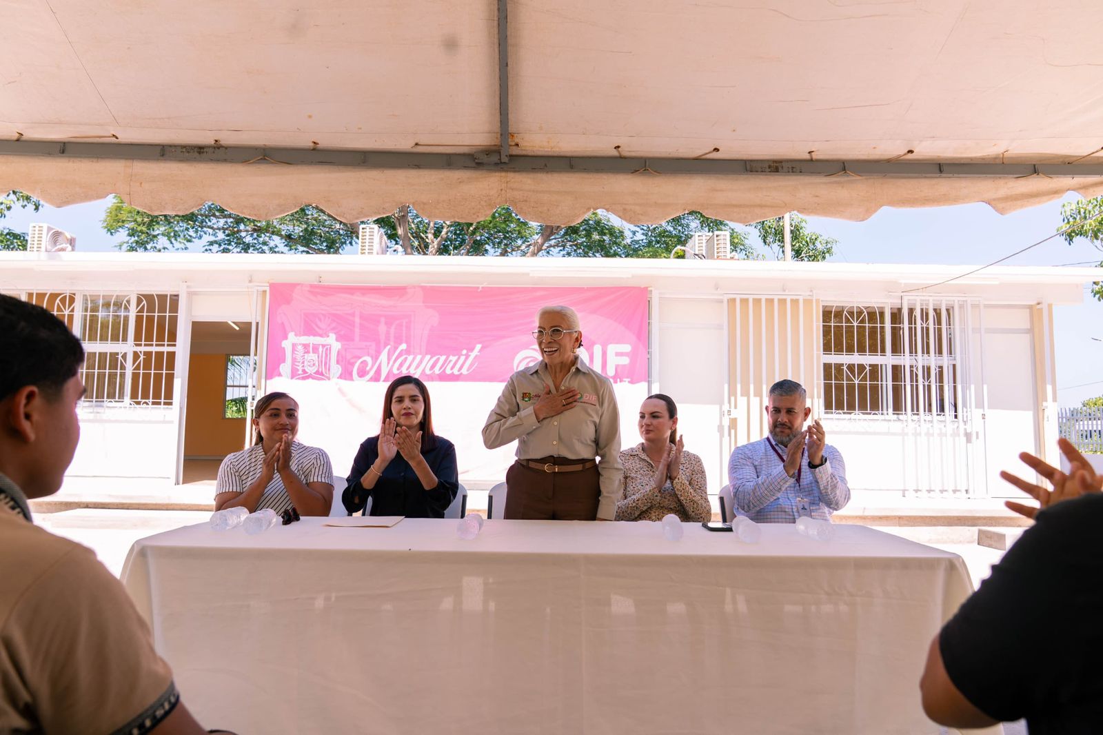 Entrega Beatriz Estrada escuela renovada en Tecuala y mejora la ...