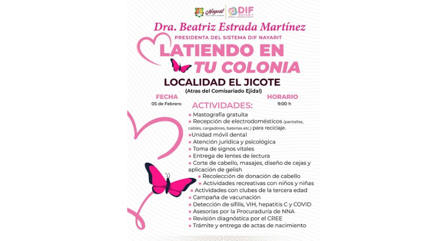 Latiendo en Tu Colonia llega a El Jicote con atención gratuita ...